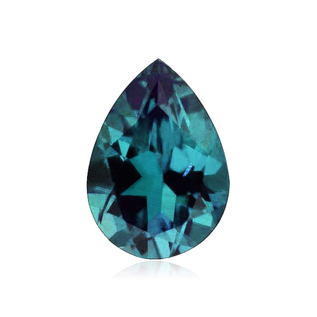 Lab Created Alexandrite Pear Shape AAA Quality From 5x3mm-18x13mm - Etsy