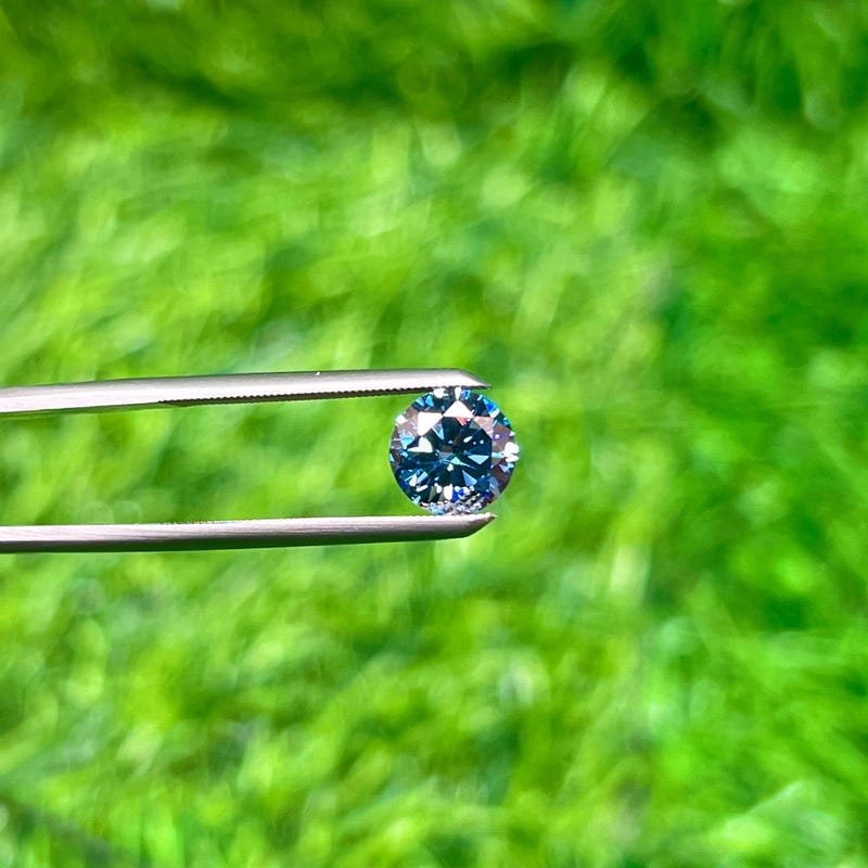 Alexandrite Round Cut Lab - Etsy