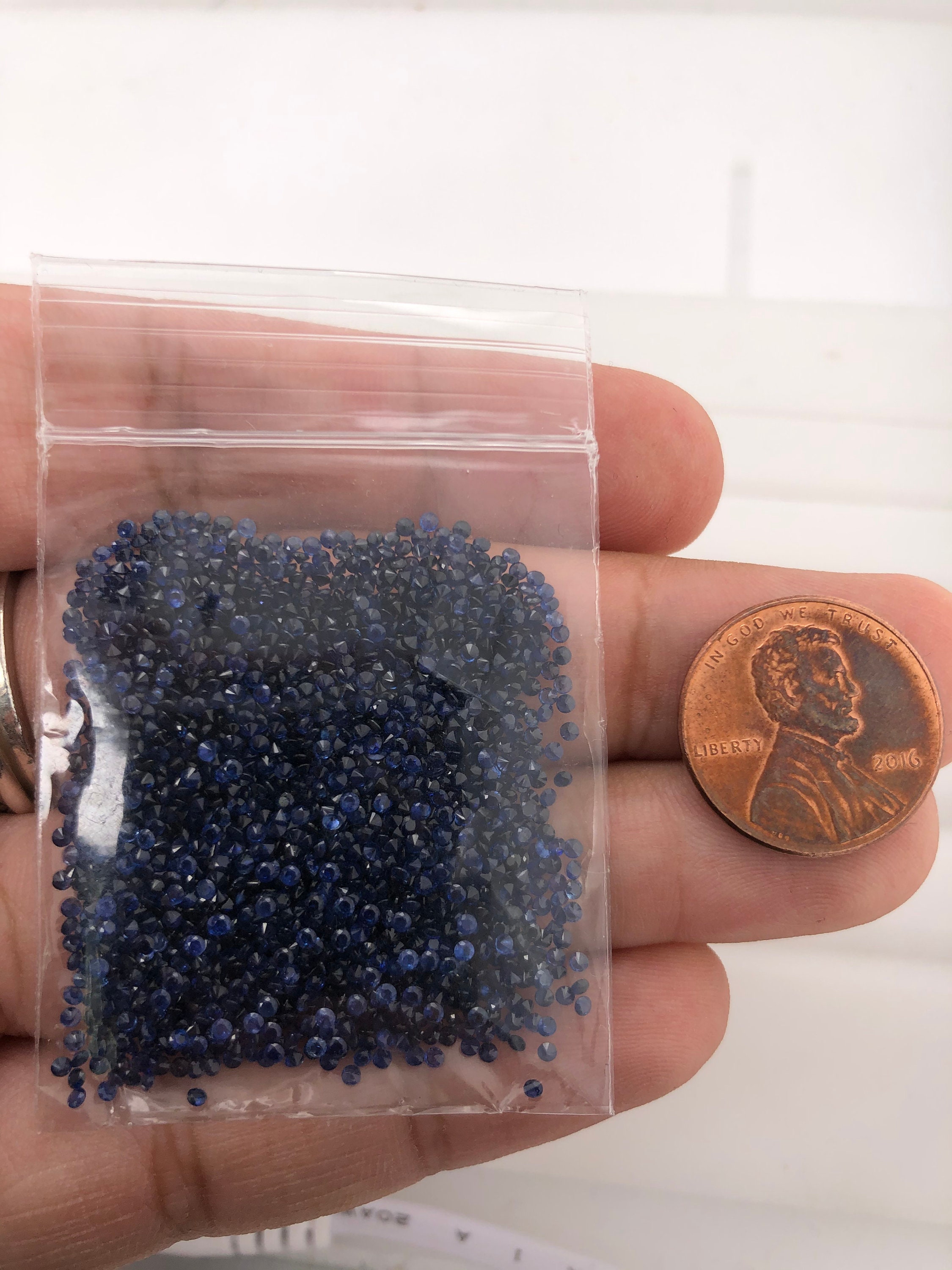 Loose Blue Sapphires Small Round Parcels Each Size From 0.90MM - Etsy