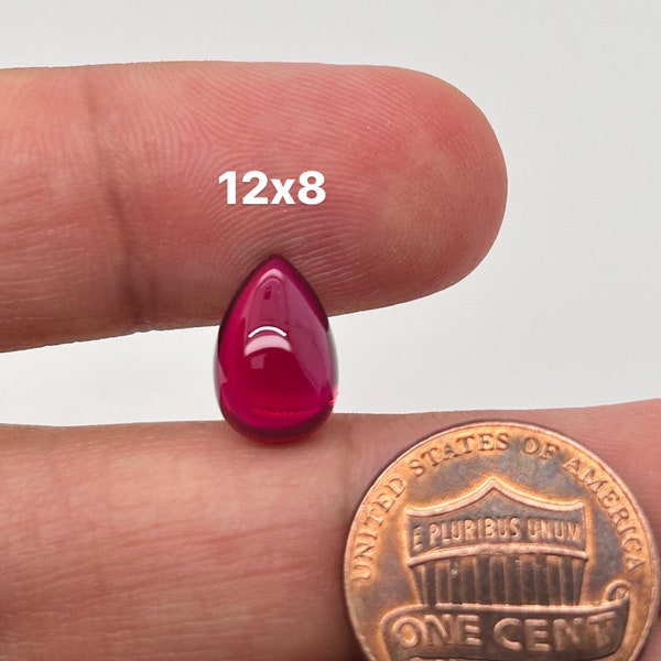 Synthetic Ruby - Etsy