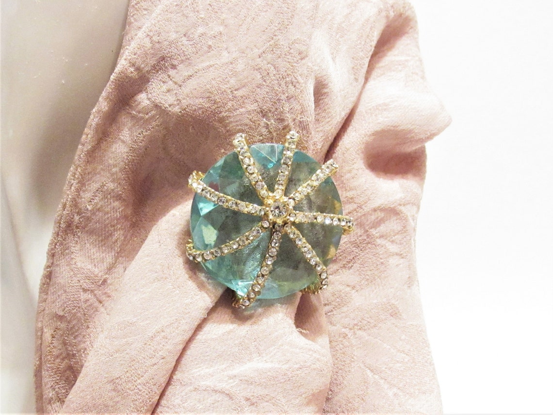 Vintage Elsa Schiaparelli Stylized Rhinestone Octopus Brooch - Etsy