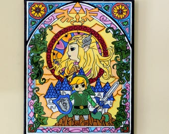 Zelda Wind Waker Painting - Etsy