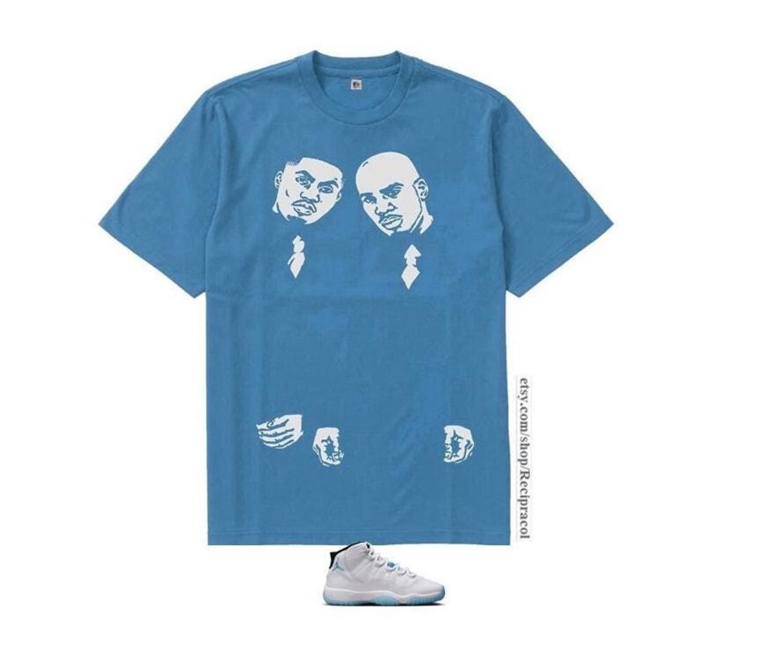 Legend Blue Jordan 11 Belly Matching T-shirt - Sneaker Match Tee - Etsy