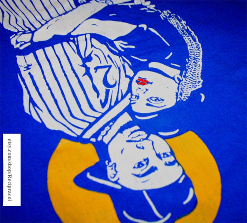 Sudadera azul amarilla Lucky Love air 1 Laney - Etsy México