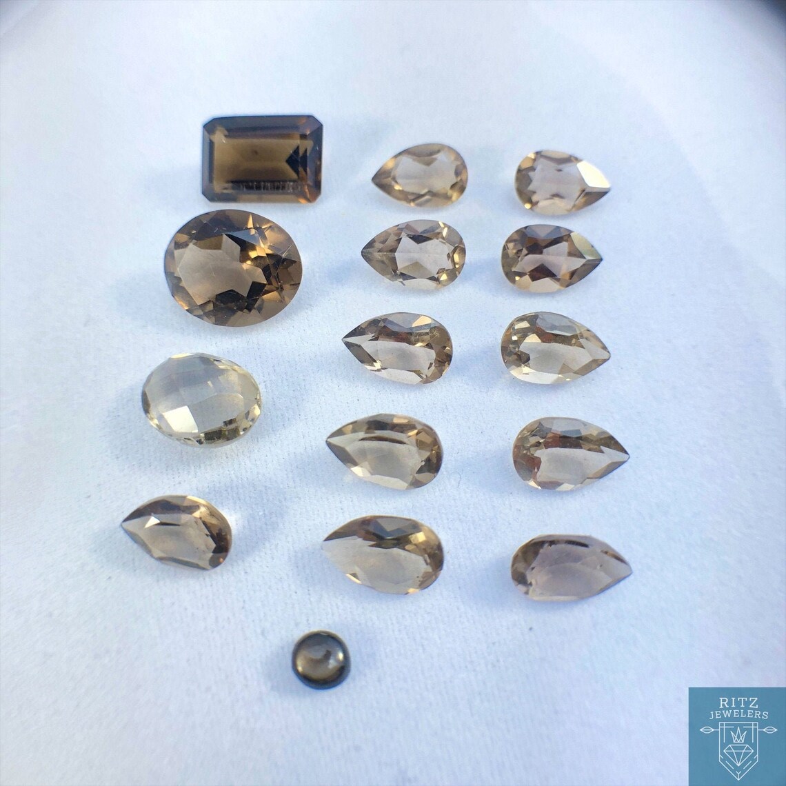 Smokey Topaz 23.5 Carats of Loose Gems Wholesale Price | Etsy