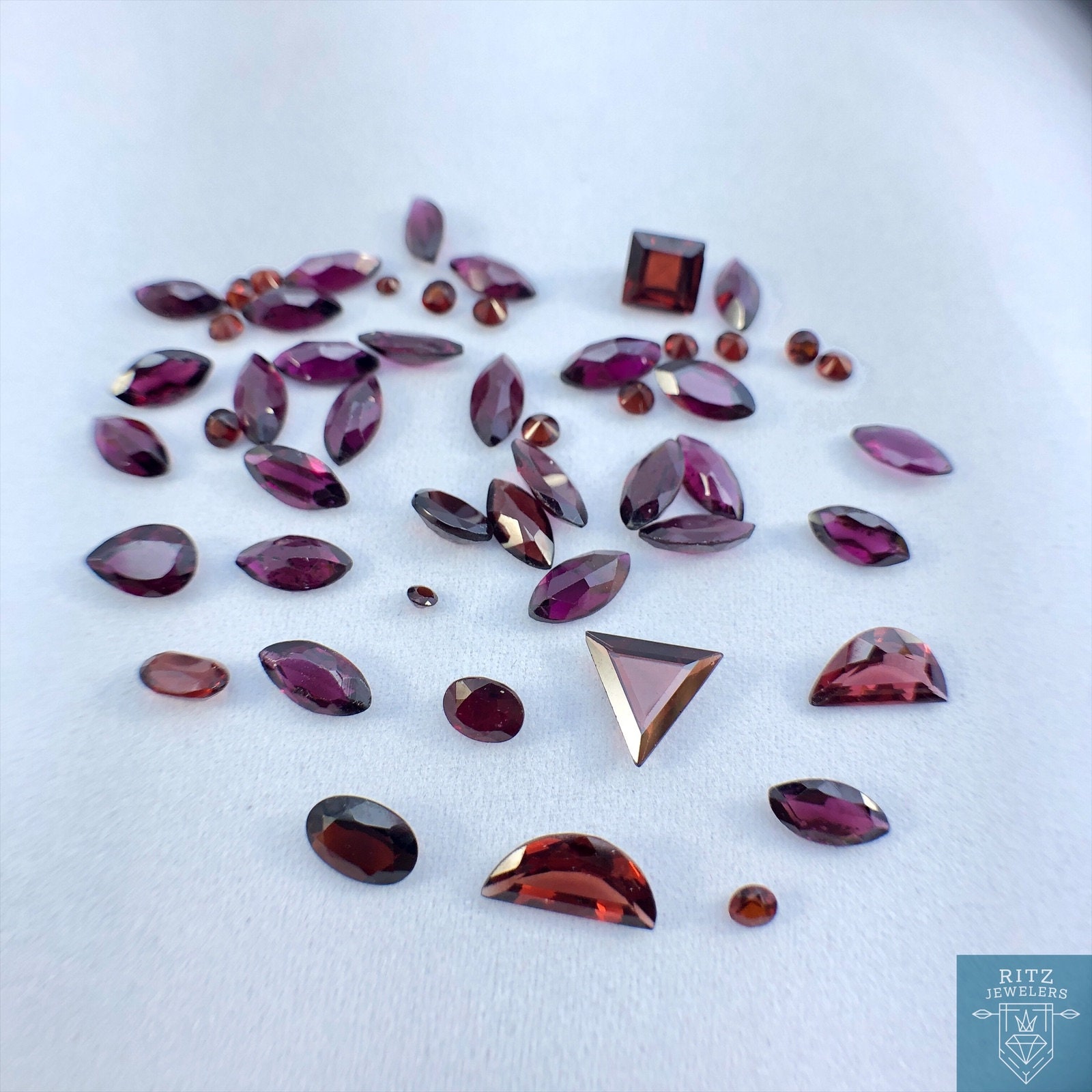 Garnet (genuine/all Natural Loose Gemstones) 30 Carats at Wholesale ...