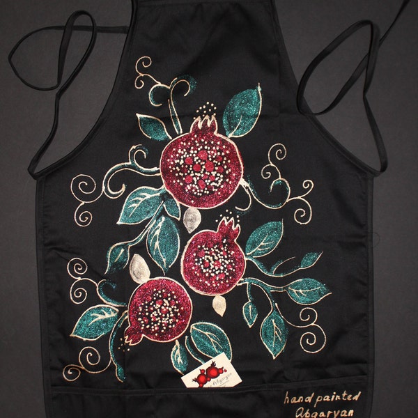 Hand Painted Apron - Etsy