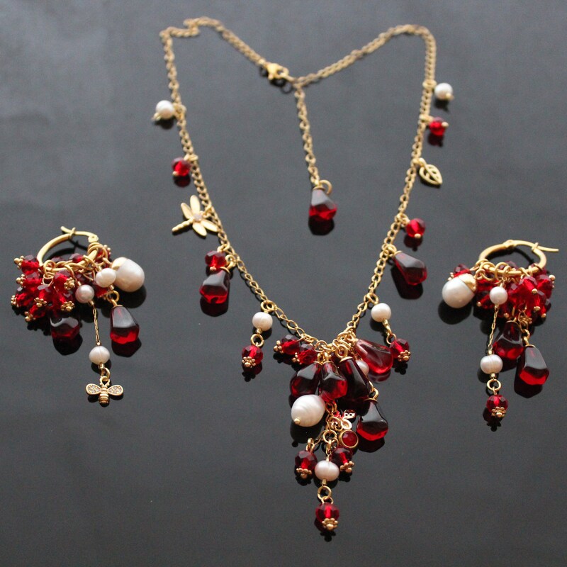 Handmade Jewelry Set - Etsy