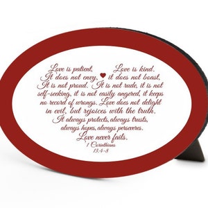 1 Corinthians 13: 4-8 Scripture, Heart, INSTANT Download - Printable ...