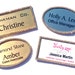 Wearable Magnetic Rhinestone Bling Name Tags. With Your Logo and Names ...