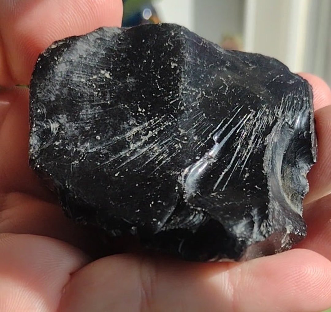 Obsidian Raw - Etsy