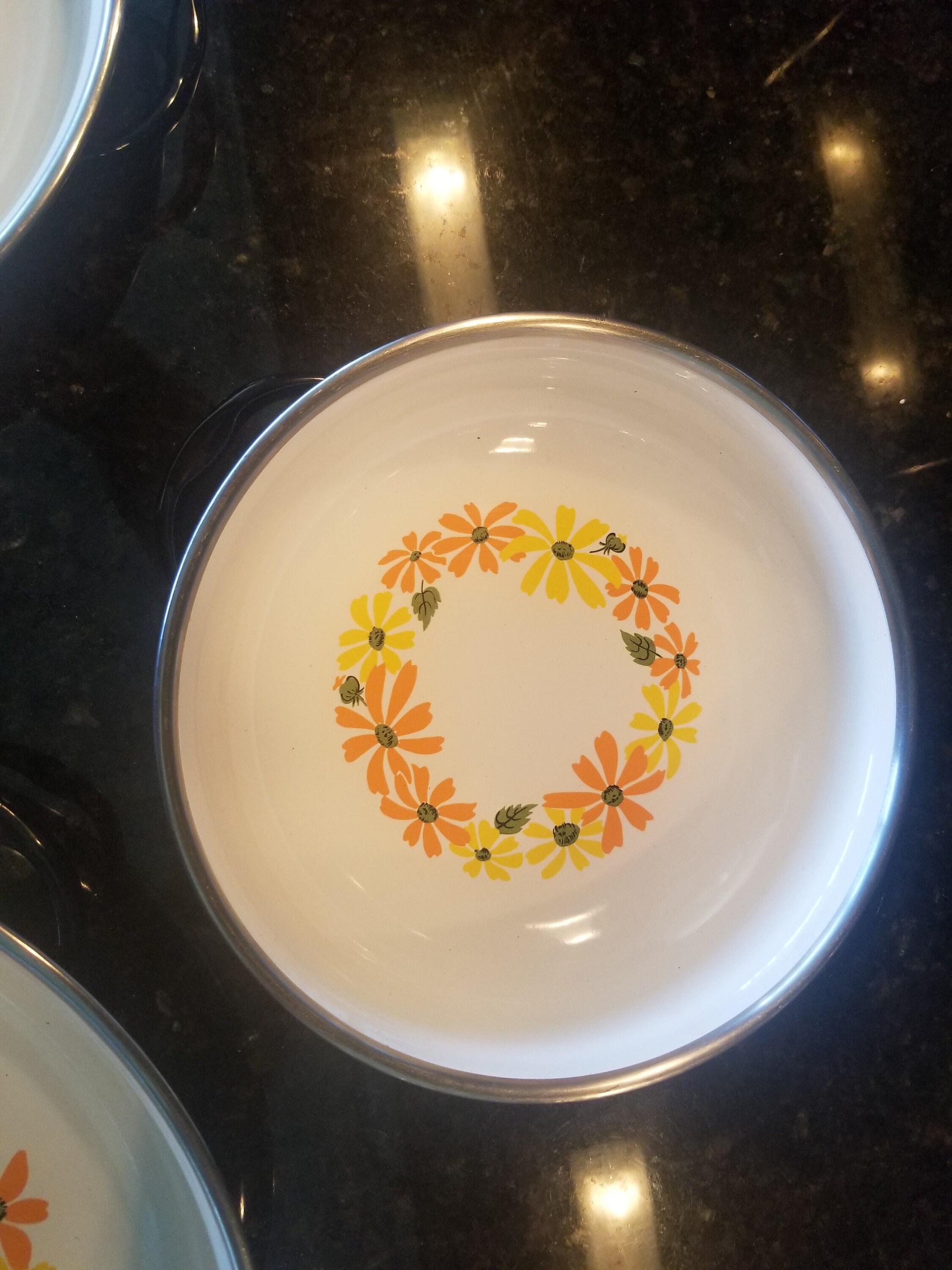 Vintage Ekco Country Garden Porcelain Clad Cookware - Etsy