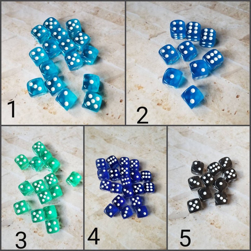 D6 Dice - Etsy