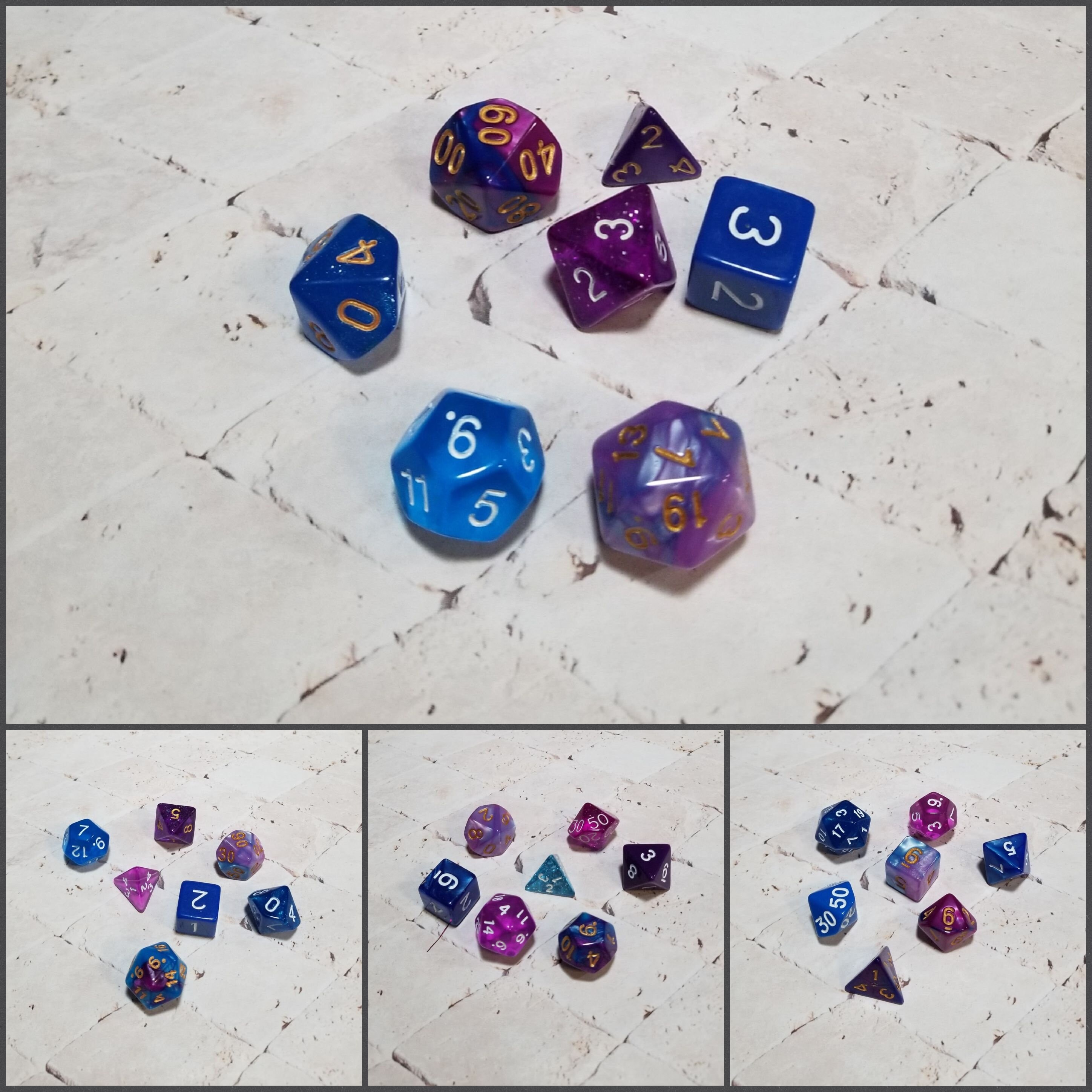 Supervillain Colors Villain 16mm Dnd Dice Sets Dice Set - Etsy