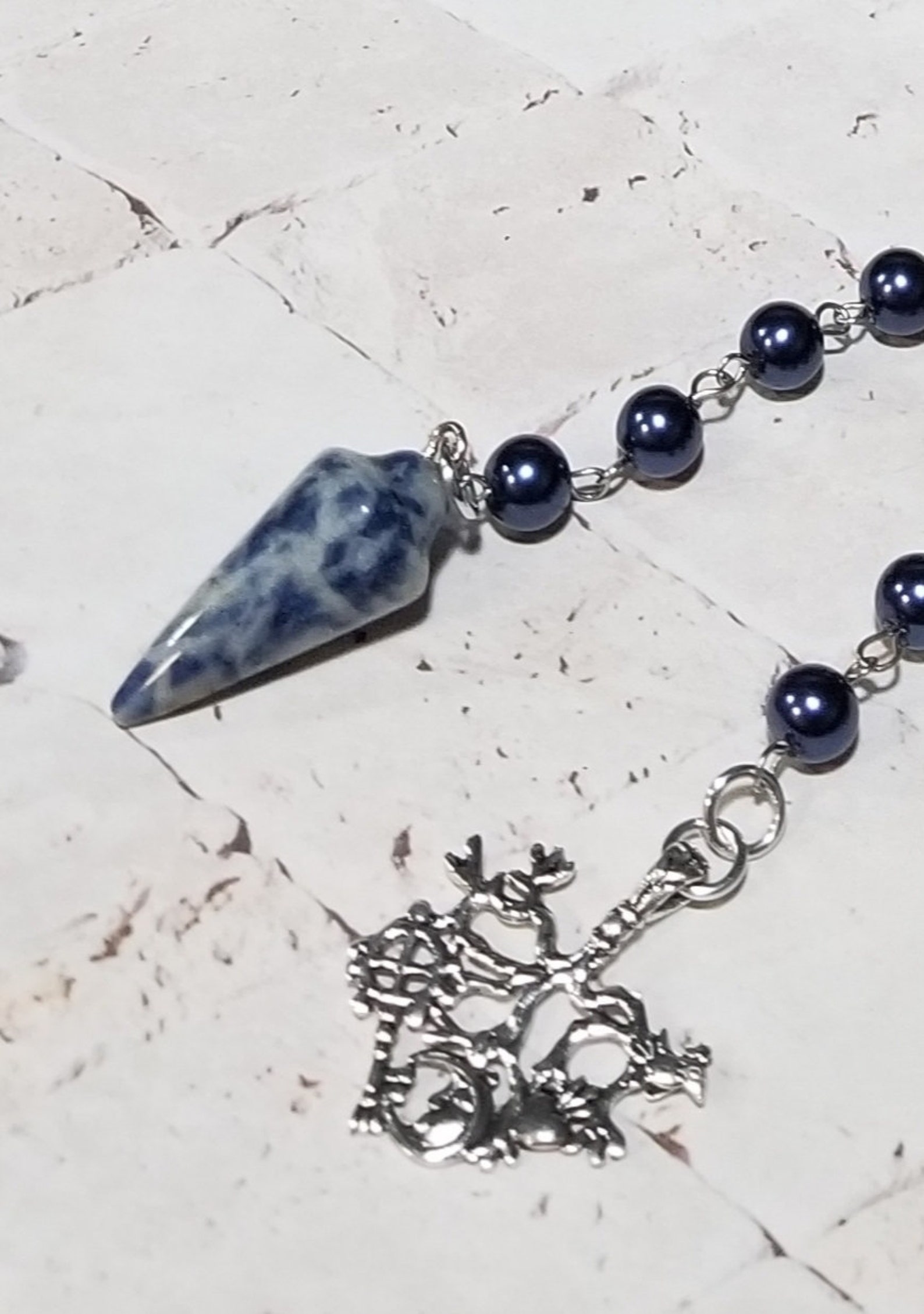 Cimaruta Pendulum, Italian Witches Amulet, Streagheria Amulet, Folk ...