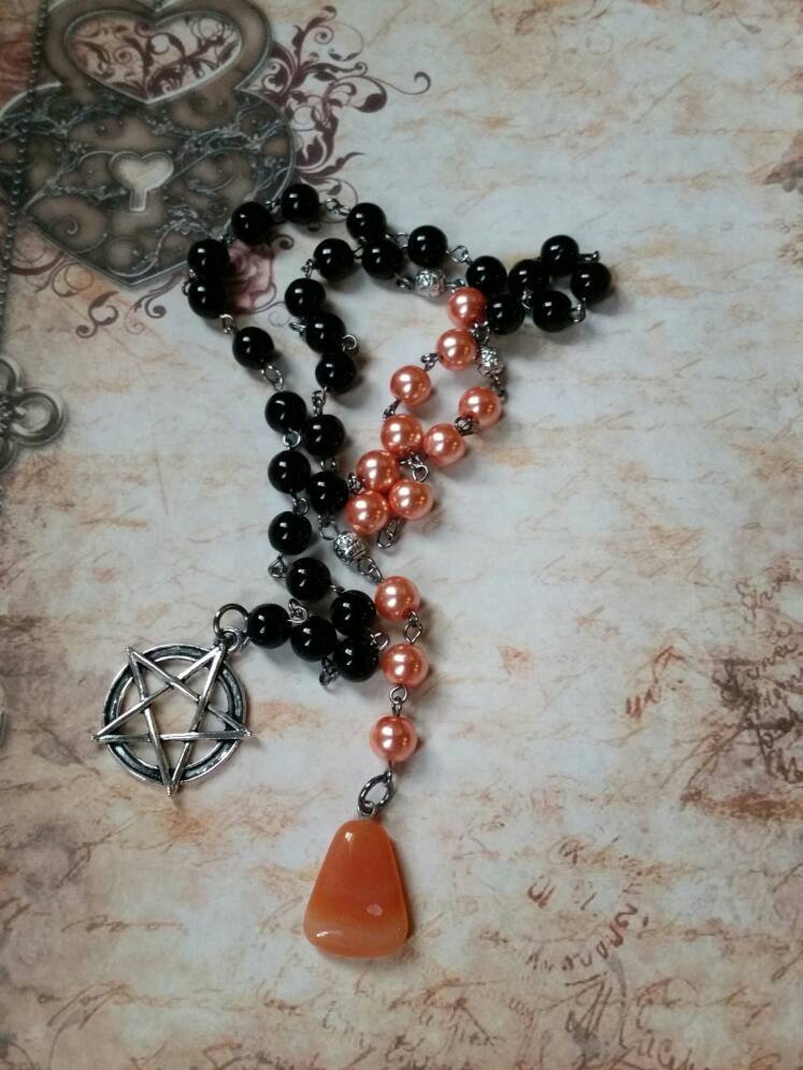 Samhain Witches Ladder Pagan Prayer Beads Wiccan Beads | Etsy
