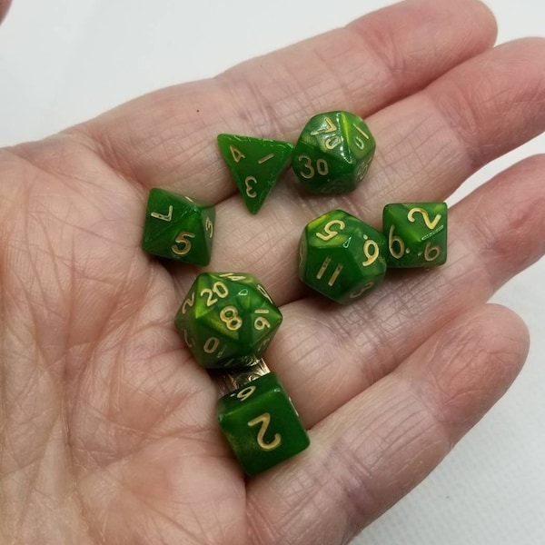 Polyhedral Dice Set - Etsy
