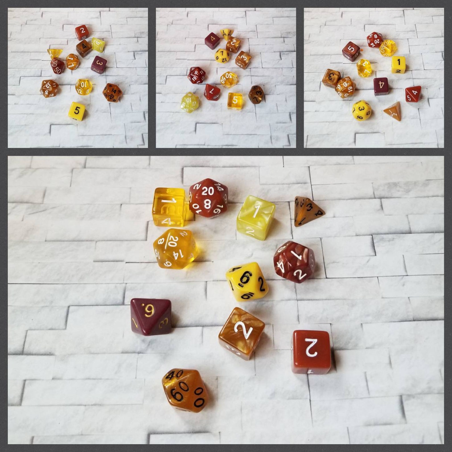 Beer 16mm Dnd Dice Sets, Set of 11, Beer Dnd Dice Sets, Themed Hand ...