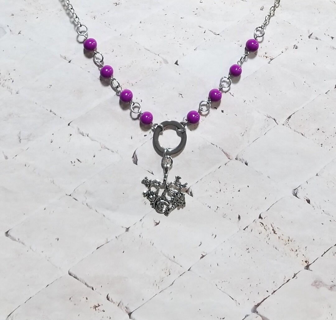 Cimaruta Necklace, Cimaruta Jewelry, Italian Witches Amulet, Stainless ...