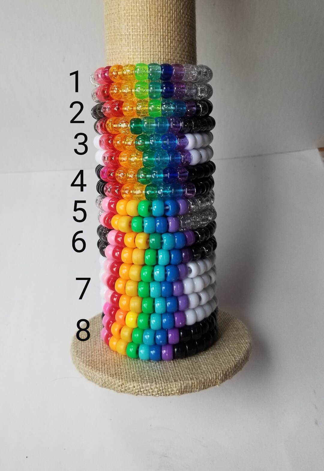 LGBTQ Pride Bracelets, Pride Bracelets, Progress Pride Rainbow Bracelets, Original Gilbert Baker ...