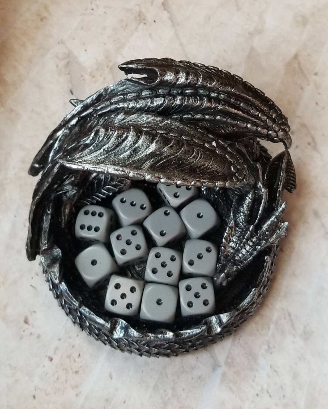 Individual Chessex Gray and Black D6 Dice, Extra 16mm D6 Dnd Dice ...
