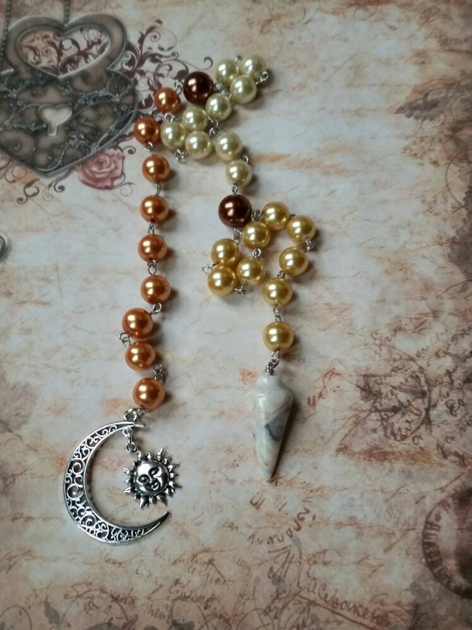 Lammas Prayer Beads Pagan Prayer Beads Lughnasadh Prayer | Etsy