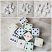Individual 19mm D6, White 19mm D6 Dice With Rainbow Pips, Oversized D6 ...