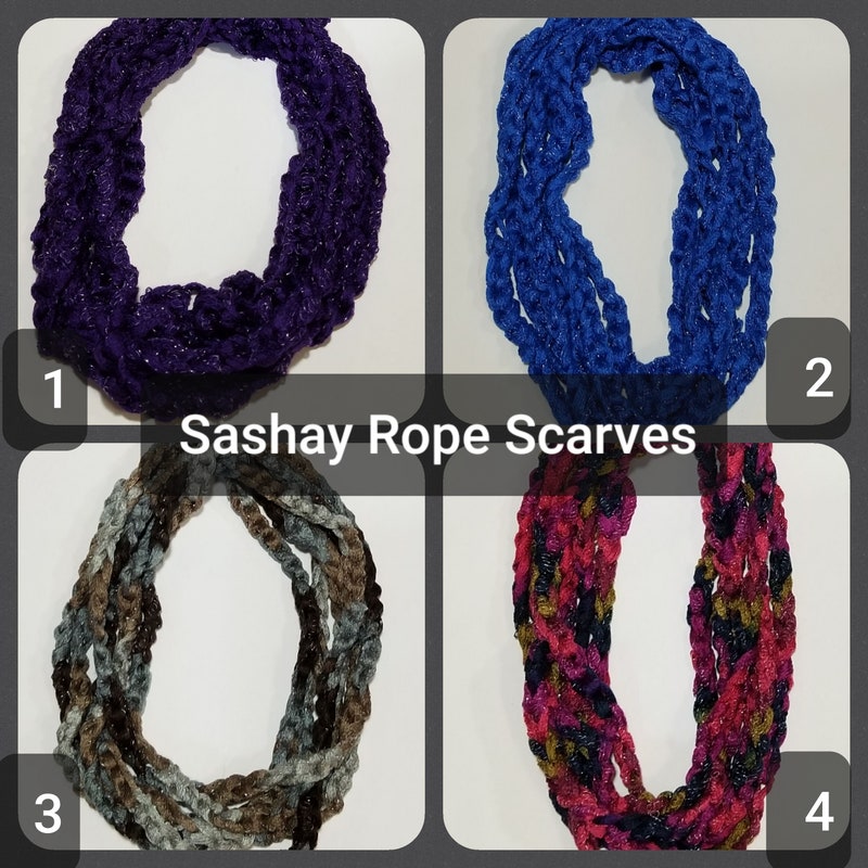 Rope Scarf - Etsy