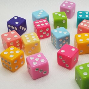 Individual Extra 16mm D6 Dnd Die, Pastel Gaming Dice, Dnd Dice, RPG ...