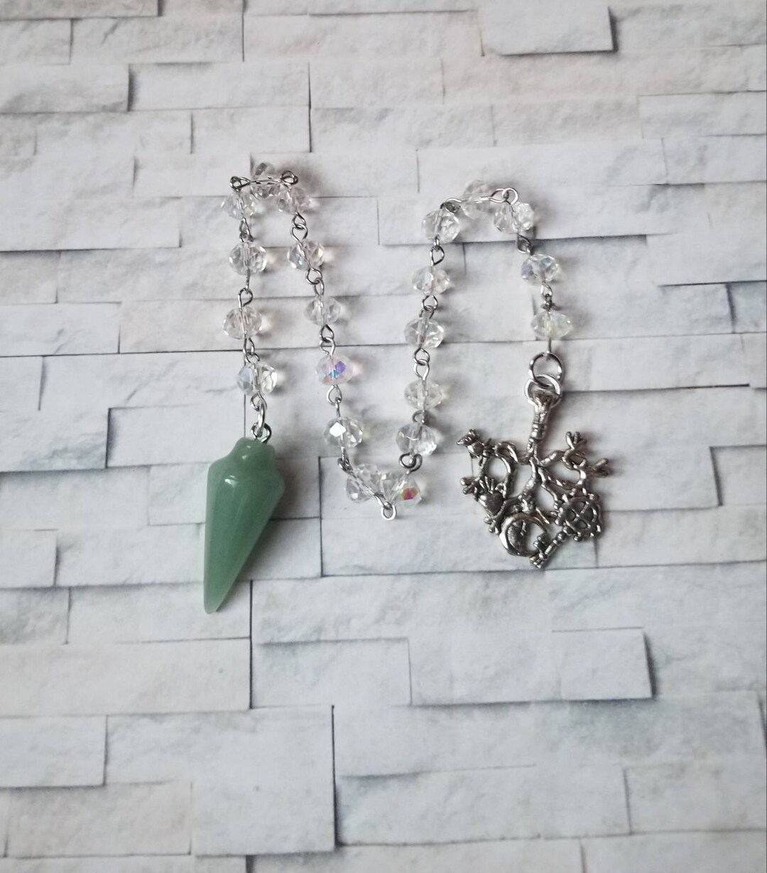 Cimaruta Pendulum Italian Witches Amulet Streagheria Amulet - Etsy