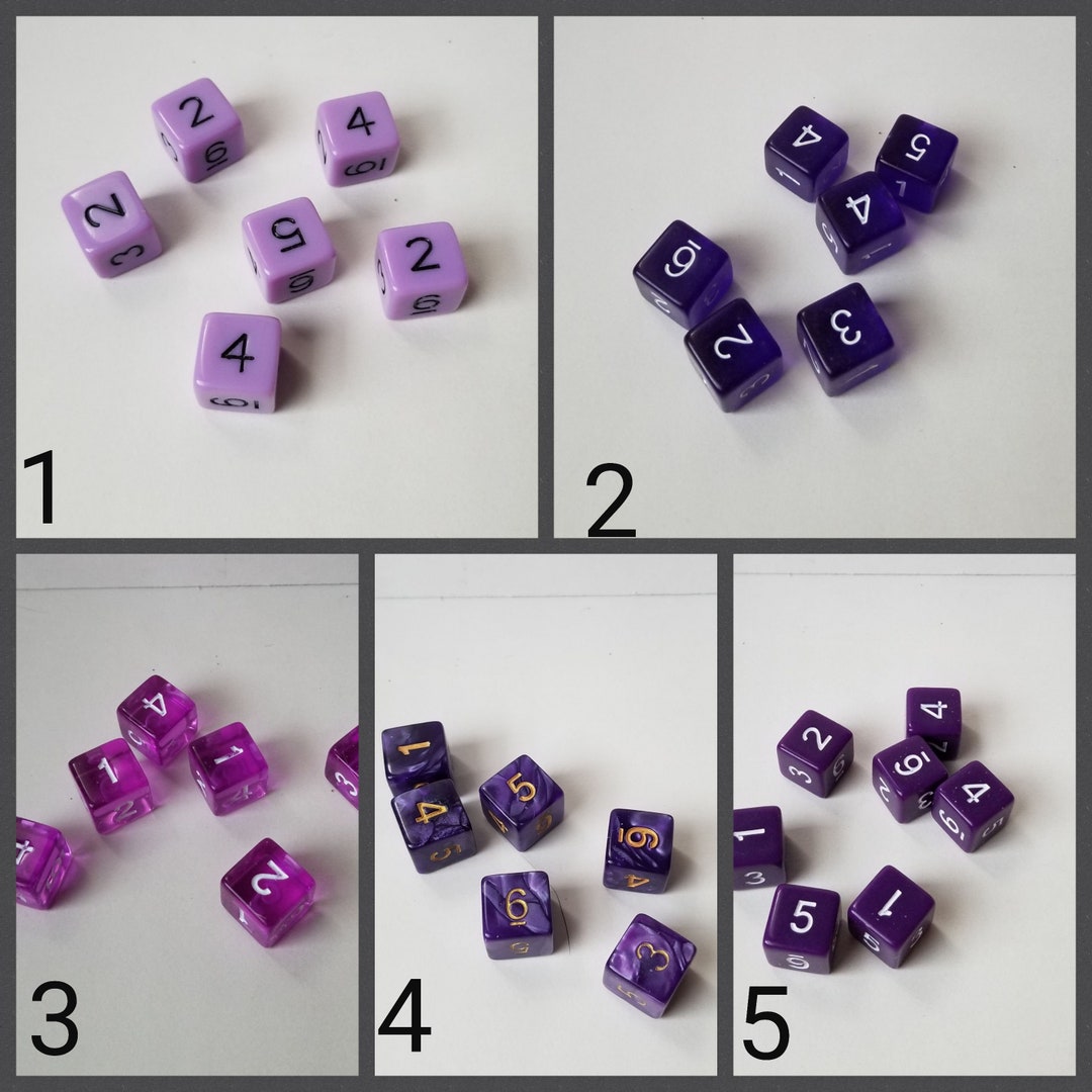 Individual 16mm D6 Dnd Die, Extra Polyhedral Gaming Dice, Dnd Dice, RPG ...