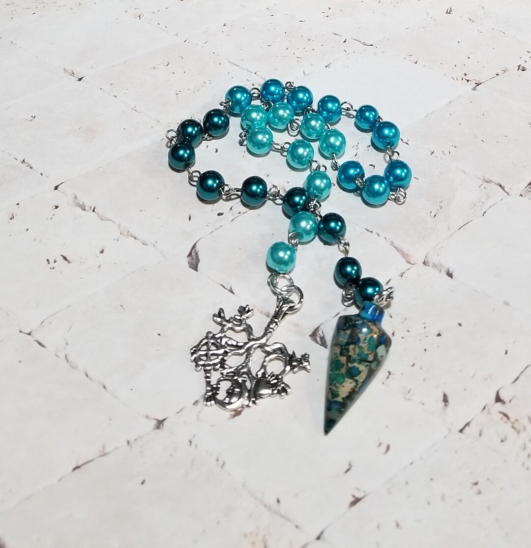 Cimaruta Pendulum, Italian Witches Amulet, Streagheria Amulet, Folk ...