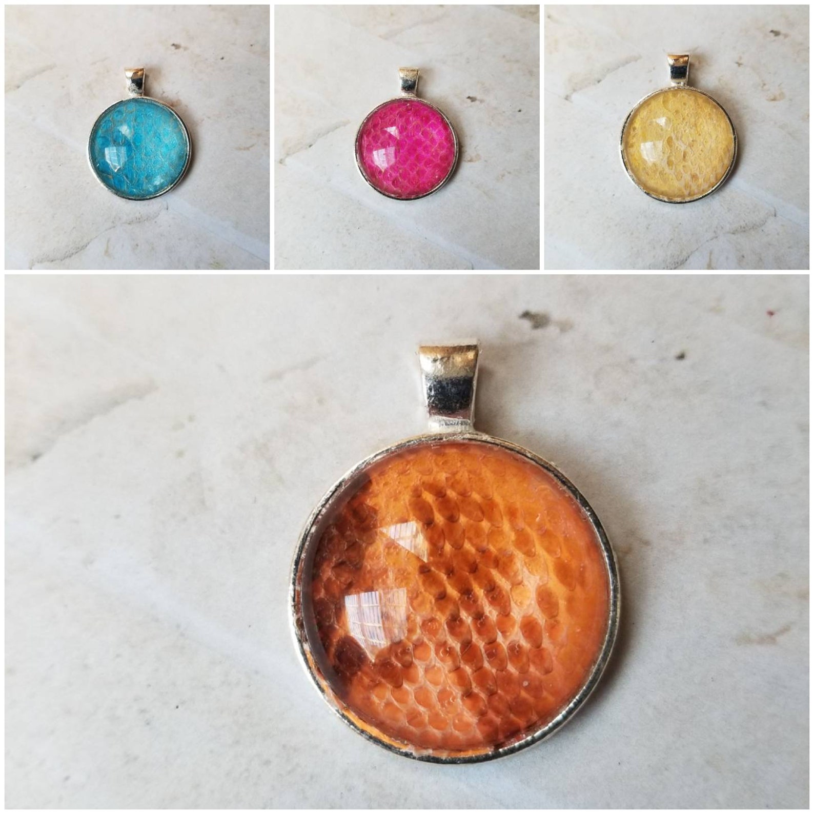 Snake Shed Jewelry Snake Shed Pendant Snakeskin Necklace | Etsy