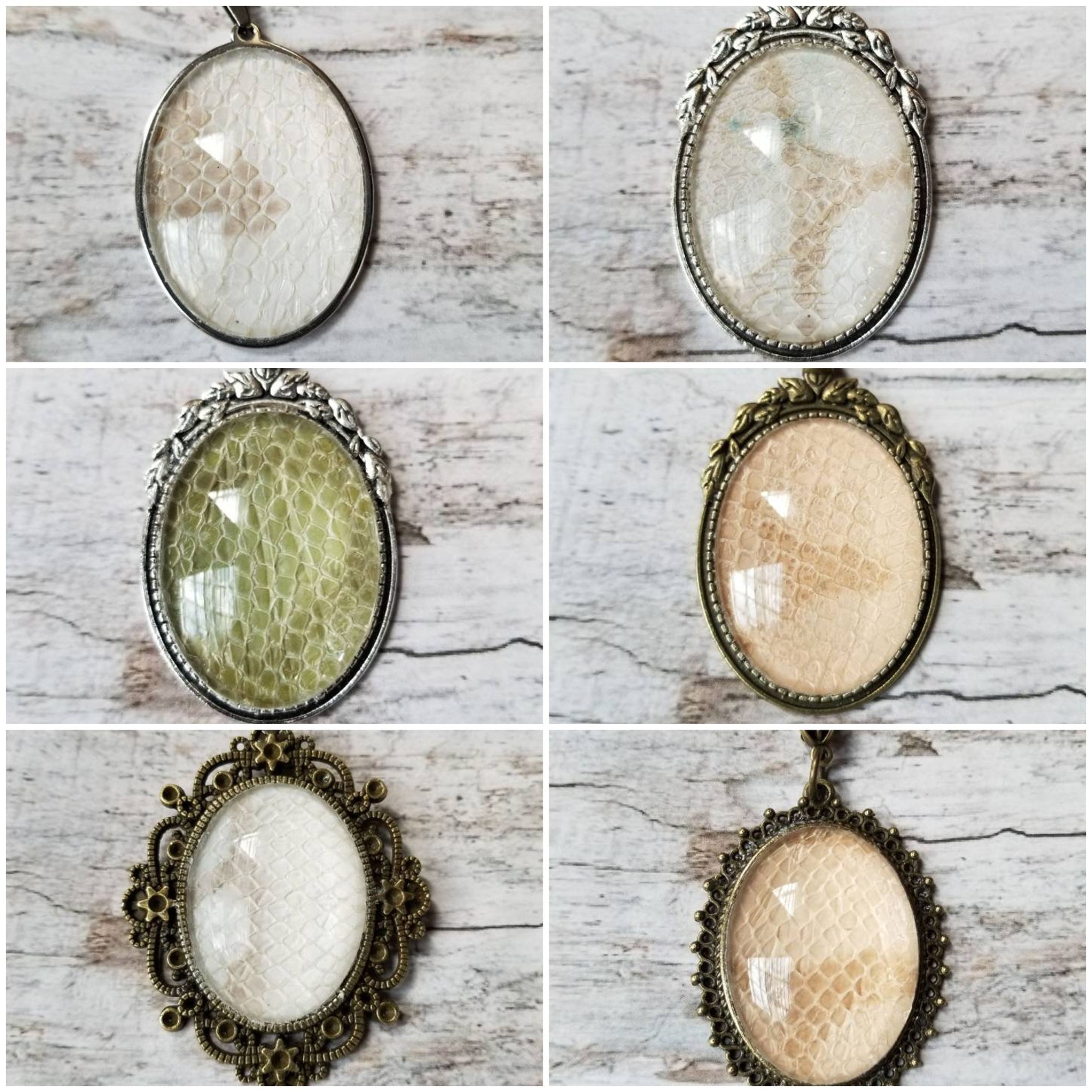 Snake Shed Jewelry, Snake Shed Pendant, Snakeskin Necklace, Cruelty ...