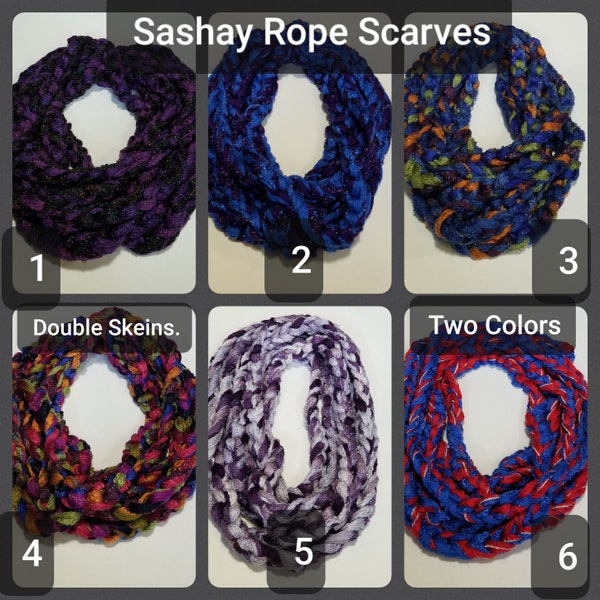 Rope Scarf - Etsy