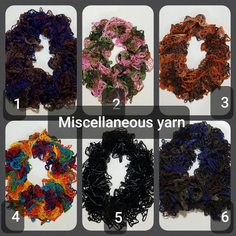 Ruffle Crochet Scarf - Etsy