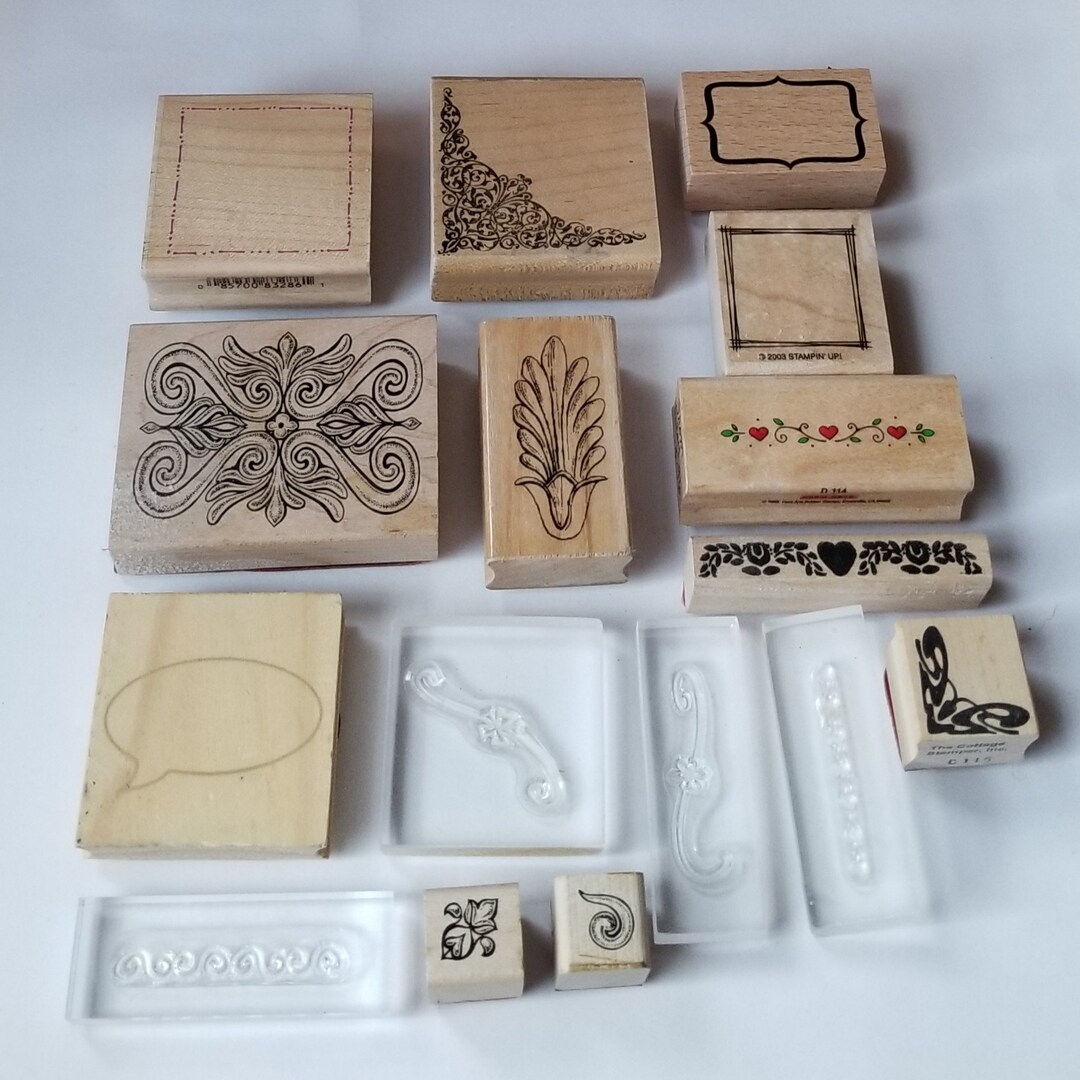 Rubber Stamps, Decorative Rubber Stamps, Rubber Stamps for Crafts ...