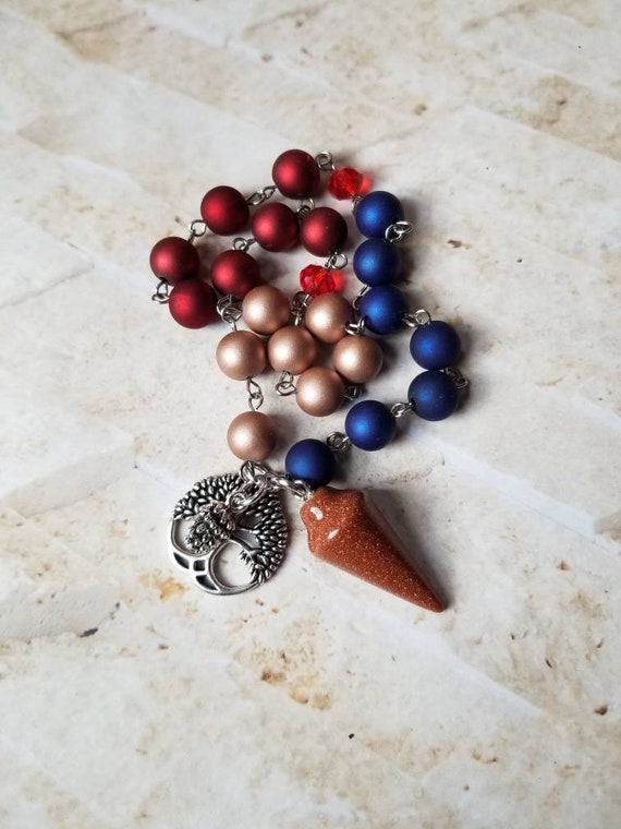 Yule Prayer Beads Pagan Prayer Beads Witch Prayer Beads - Etsy