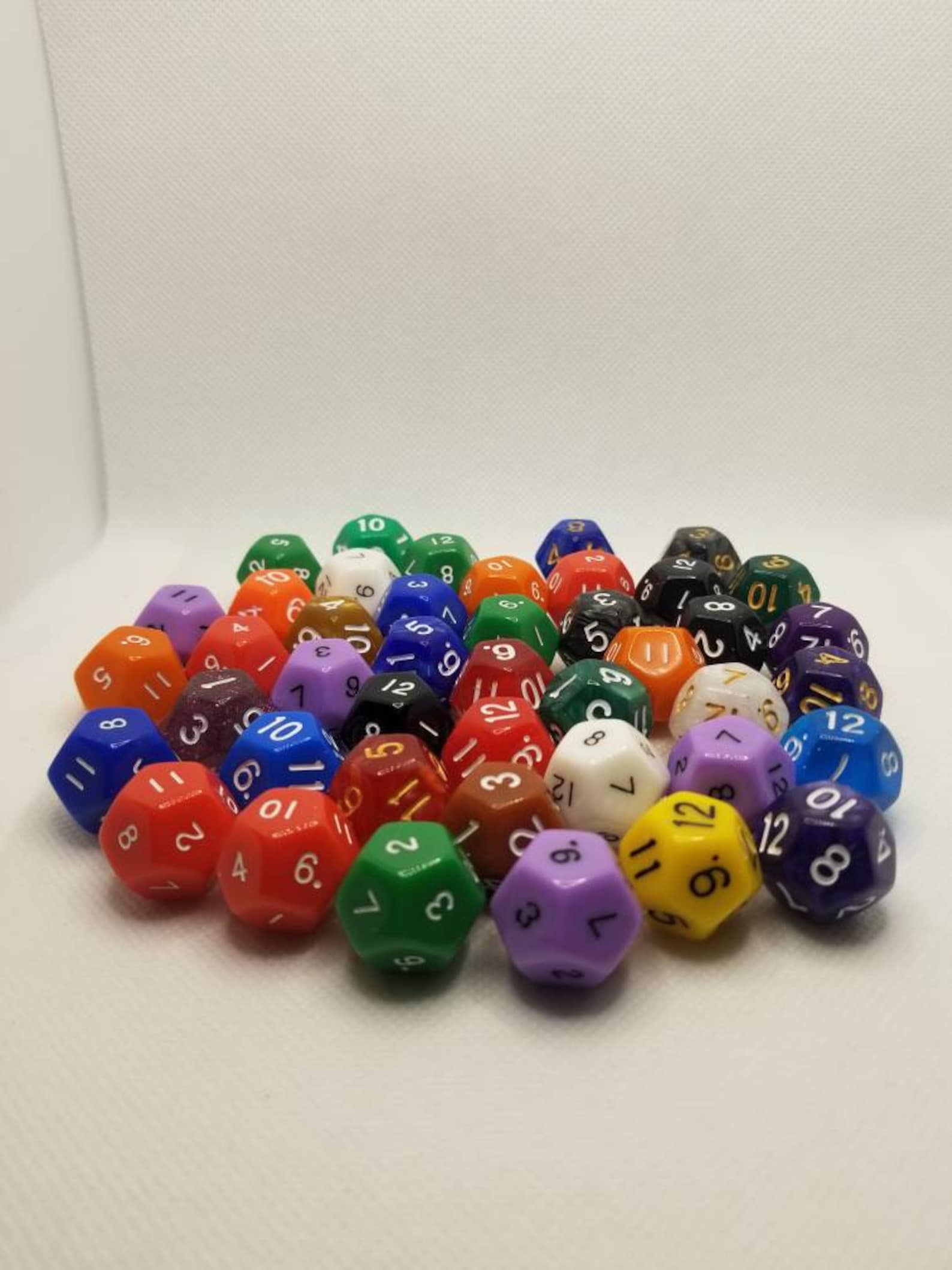 UN dado dnd individual d12 dado de juego poliédrico único - Etsy España