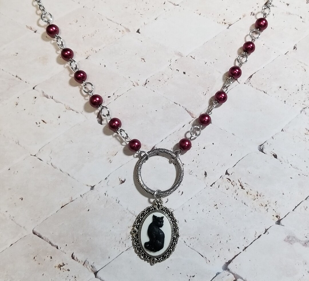 Kitten Day Collar, Discreet Day Collar, Glass Beads, BDSM Collar, O ...