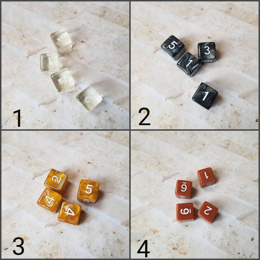 Individual 16mm D6 Dnd Die Extra Polyhedral Gaming Dice Dnd - Etsy