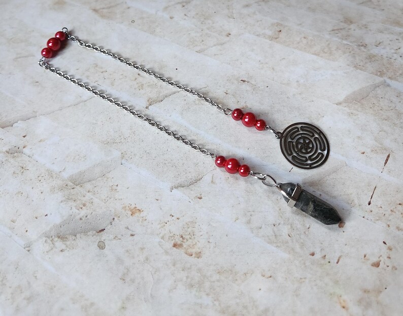 Hecate Pendulum, Goddess Pendulum, Divination, Dowsing Pendulum, Beaded ...