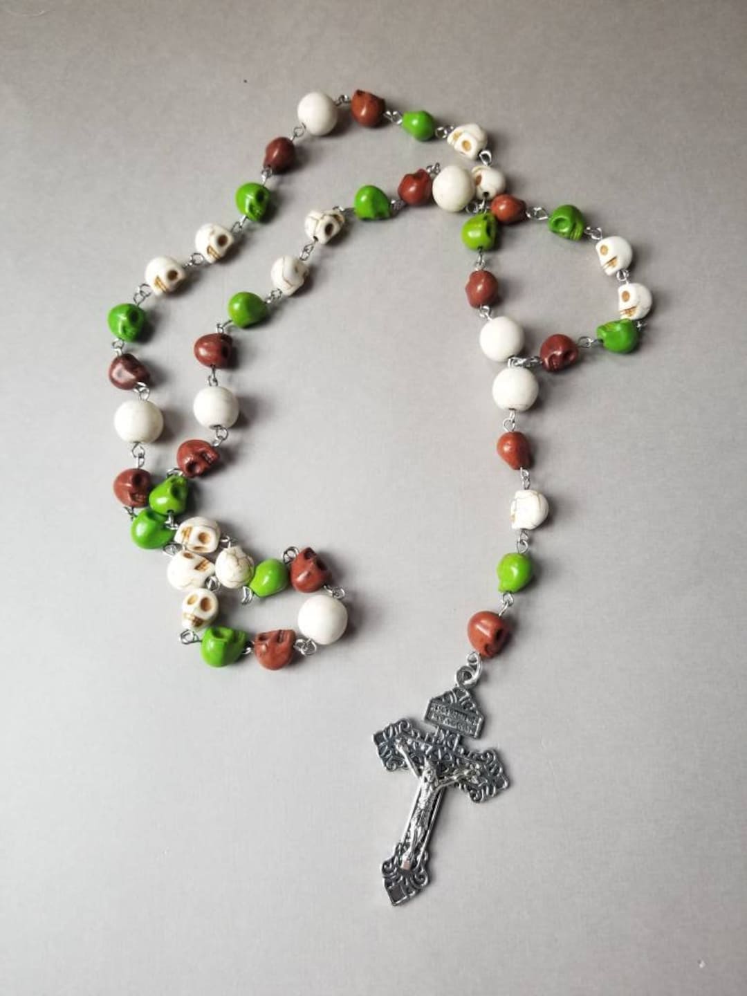 Lutheran Prayer Beads, Dia De Los Muertos Prayer Beads, Lutheran Rosary ...