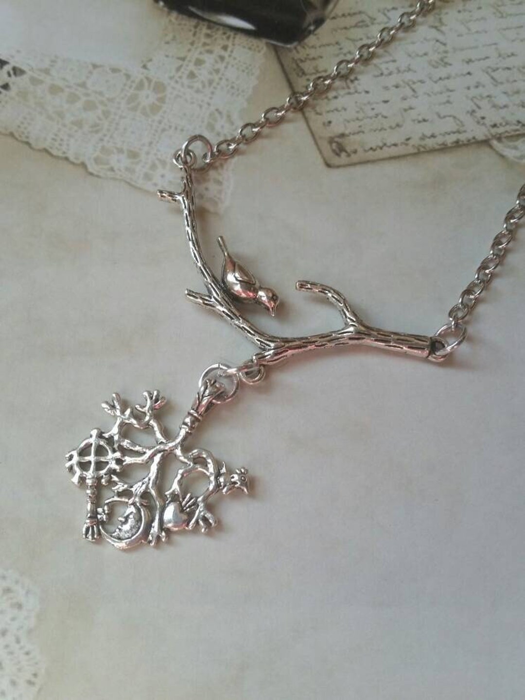 Cimaruta Jewelry, Cimaruta Necklace, Italian Witches Amulet, Evil Eye ...