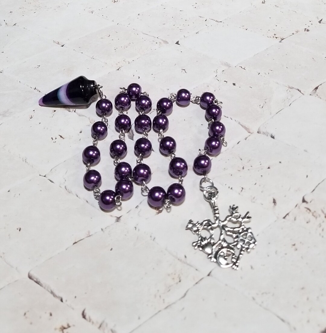 Cimaruta Pendulum, Italian Witches Amulet, Streagheria Amulet, Folk ...