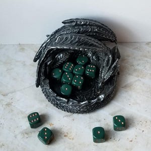 Single Chessex Dusty Green and Copper D6 Die, Extra 16mm D6 Dnd Dice ...