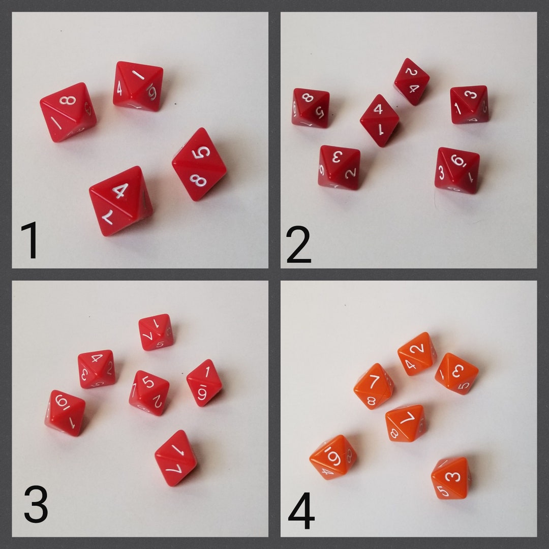 Extra D8 Dnd Dice, Polyhedral Gaming Dice, Dnd Dice, RPG Dice, D and D ...