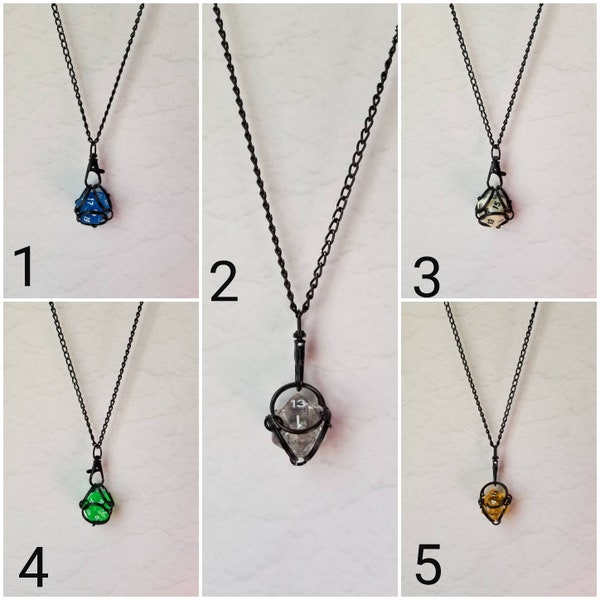 Dice Cage Necklace - Etsy