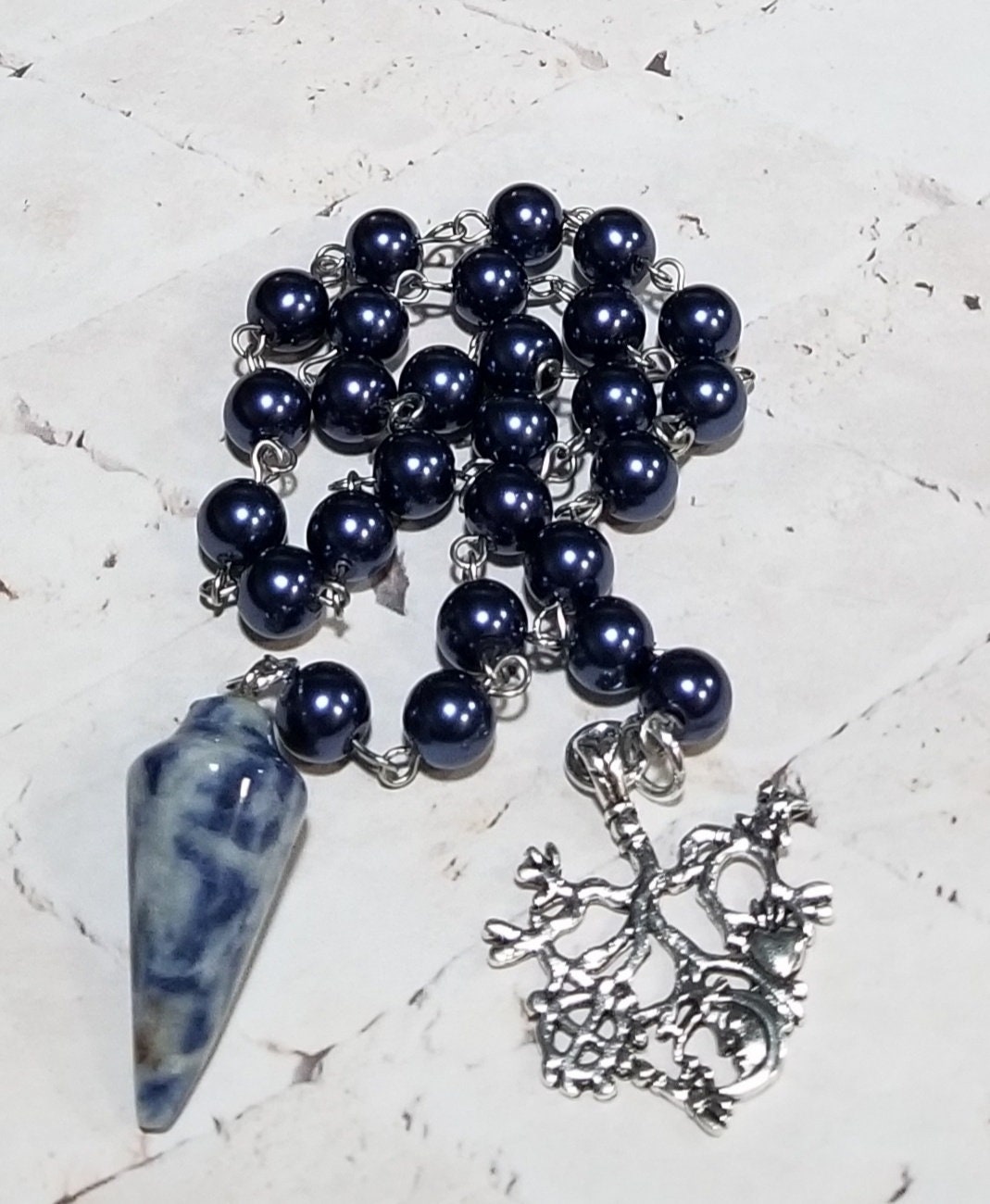 Cimaruta Pendulum, Italian Witches Amulet, Streagheria Amulet, Folk ...