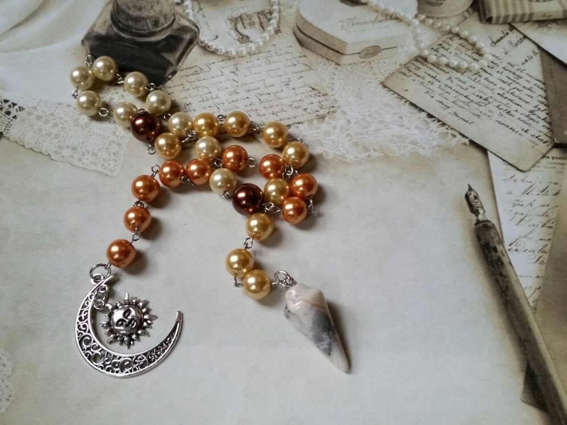 Lammas Prayer Beads Pagan Prayer Beads Lughnasadh Prayer | Etsy